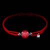 Bracelet Porte-Bonheur Pierre Rouge cordon rouge | Mv Bracelet