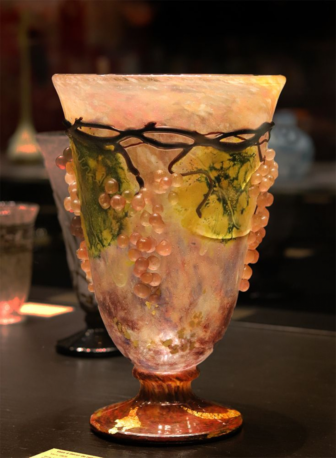 9 Vases Daum au Musée des Beaux-Arts de Nancy