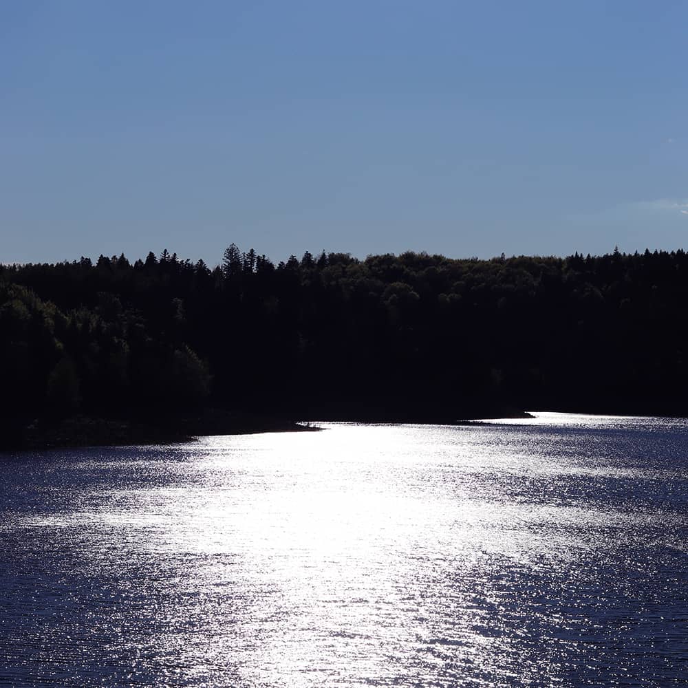 Le lac de Pierre-Percée en chiffre ! - Michael Vessiere