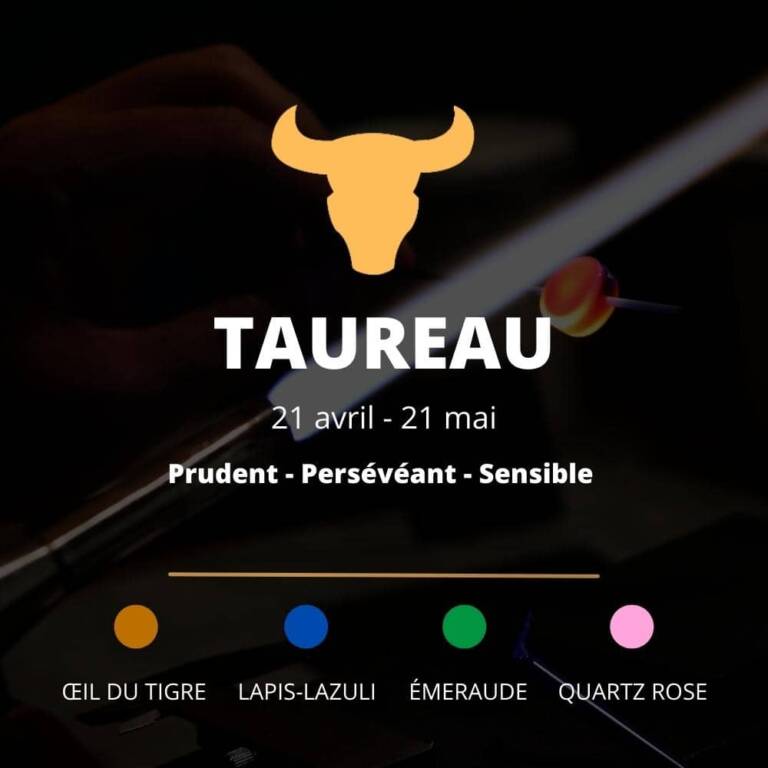 Pierre et signe astro Taureau : caractère et signification
