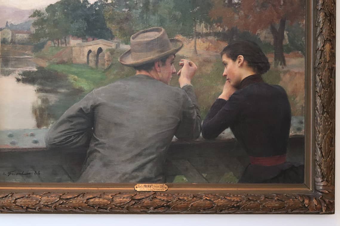 La Lorraine, c'est aussi Émile Friant "les amoureux" - Michaël