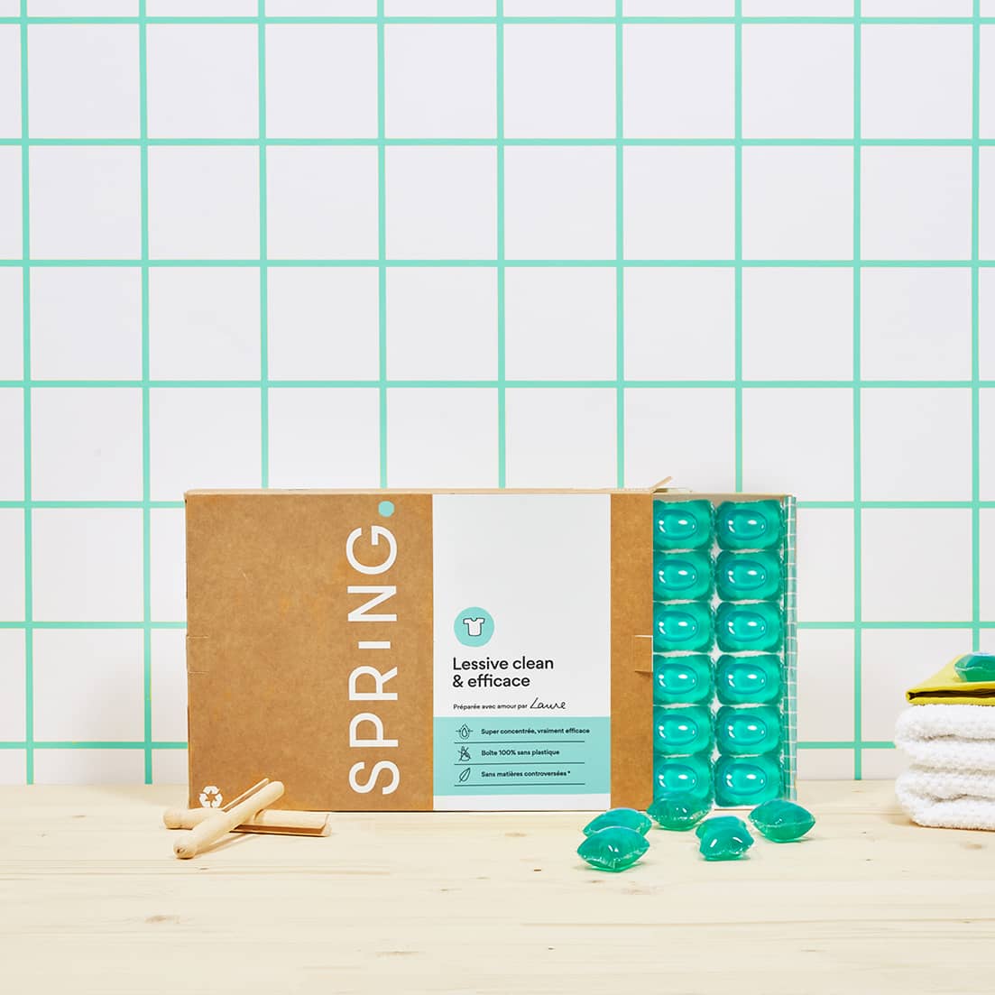 Spring, lessives et produits d'entretien simples et efficaces