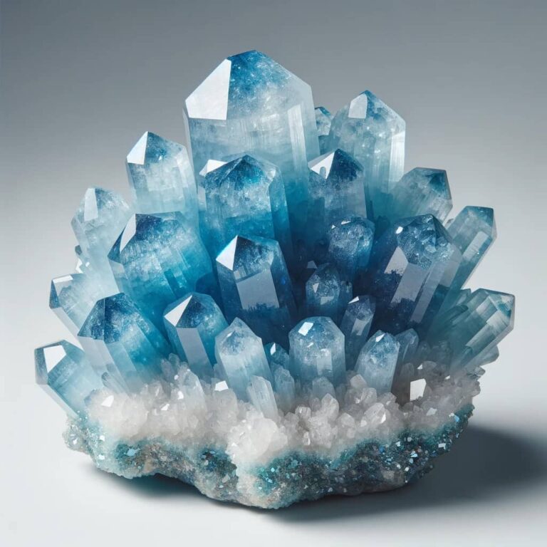 Quartz Aqua Aura (Vertus, Propriétés, Prix) - Michaël Vessière