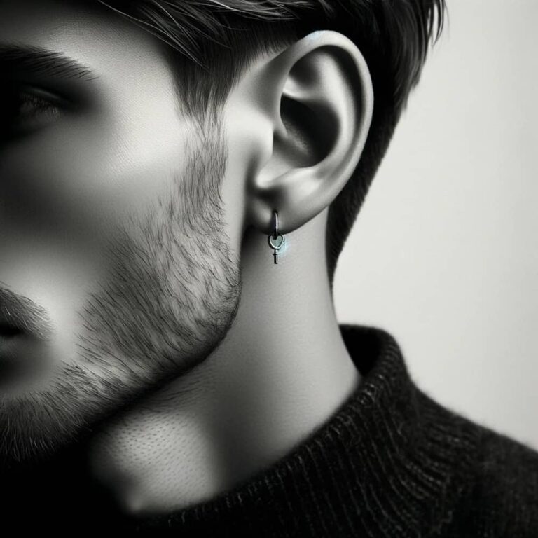 Boucle D Oreille Homme Droite Ou Gauche